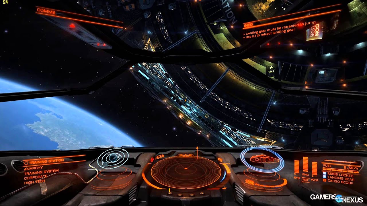 Elite: Dangerous 1080 & 4K GPU Benchmark FPS - YouTube