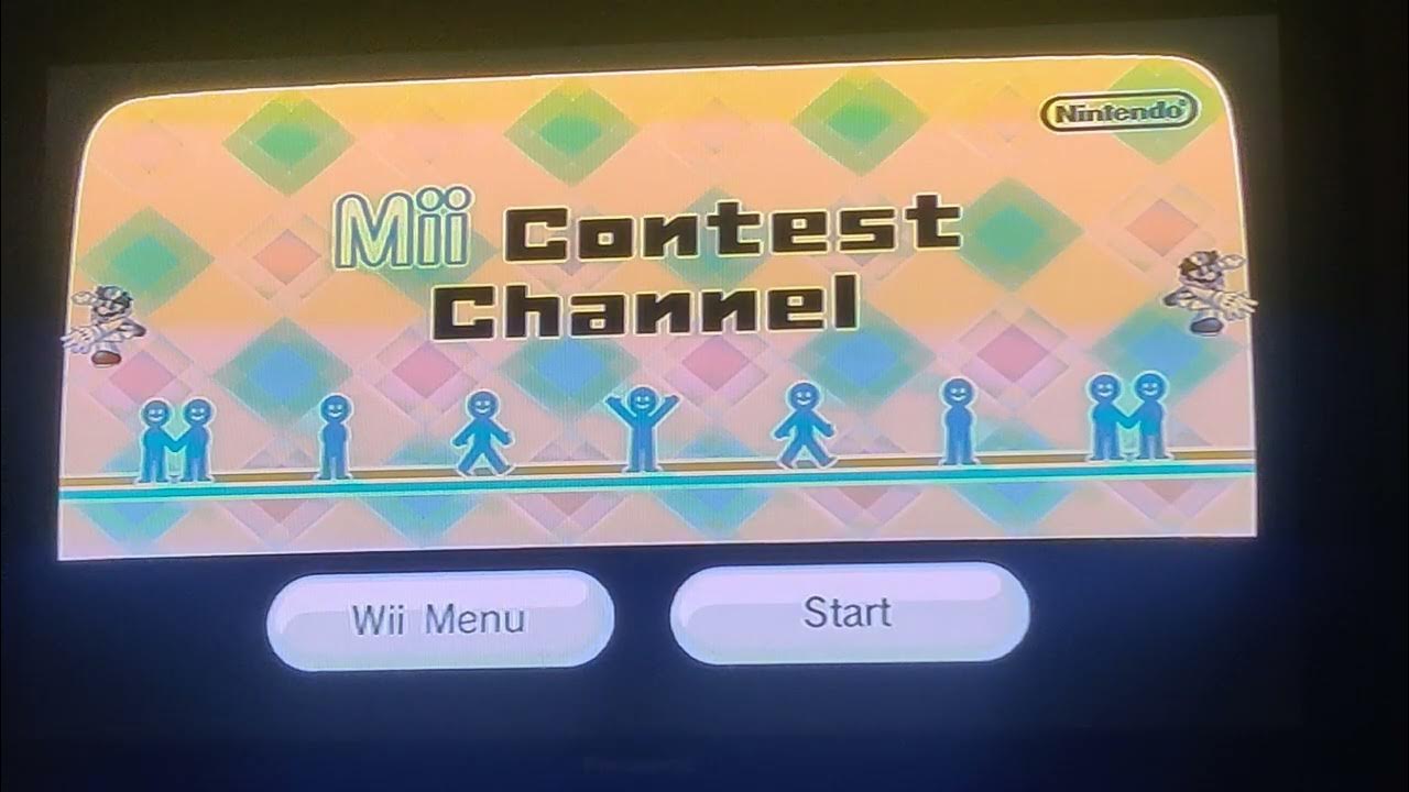 My Wii Menu (so far) - YouTube