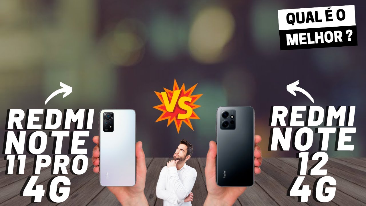 Redmi Note 11 Pro vs Redmi Note 12 Qual é o MELHOR? (Comparativo) - YouTube