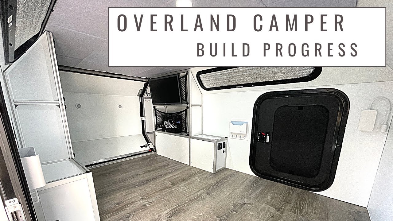 DIY Overland camper trailer build: 2 years in 10 minutes - YouTube