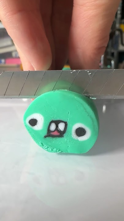 Polymer Clay Blob Cane - YouTube