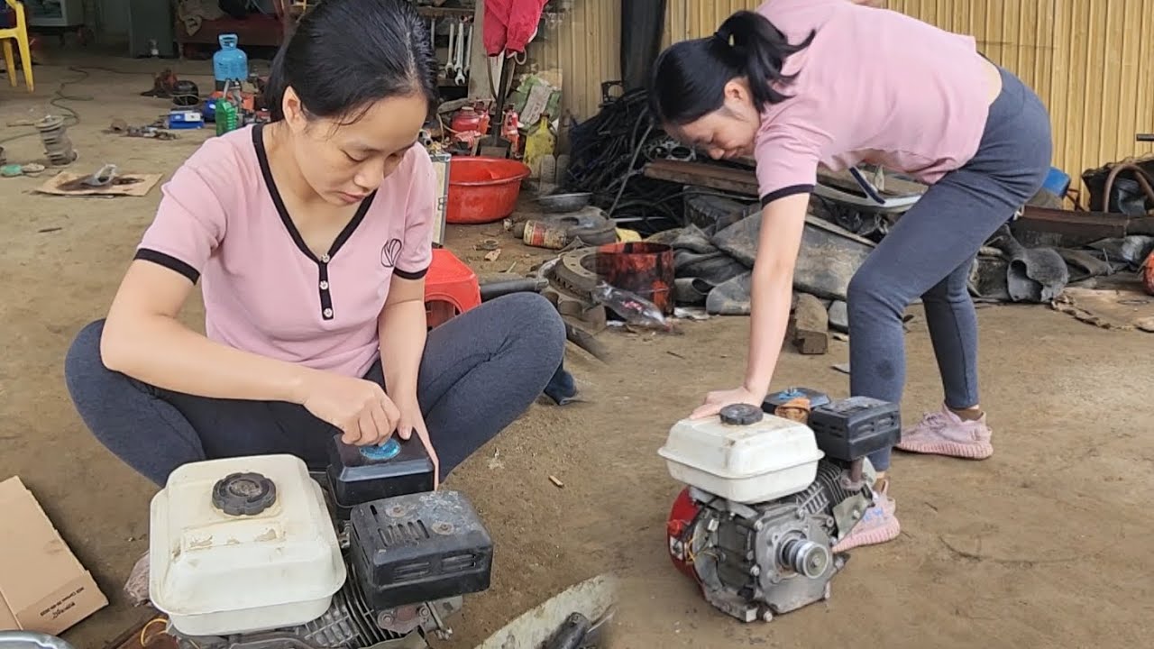 Genius girl - repair and maintenance gasoline engines for farmers ...