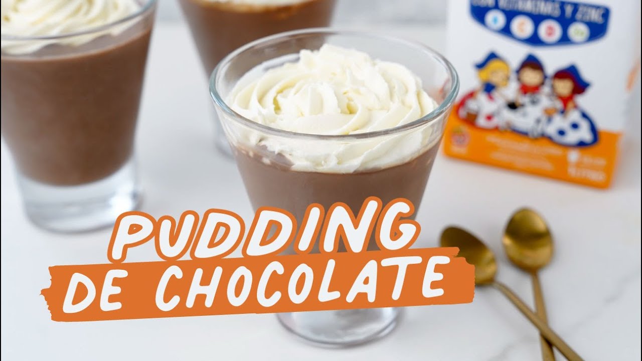 Pudding de chocolate| Este postre de chocolate que no falla - YouTube