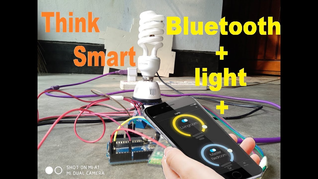 Control Light Fan Using Mobile phone/ Android | Bluetooth Controlled ...