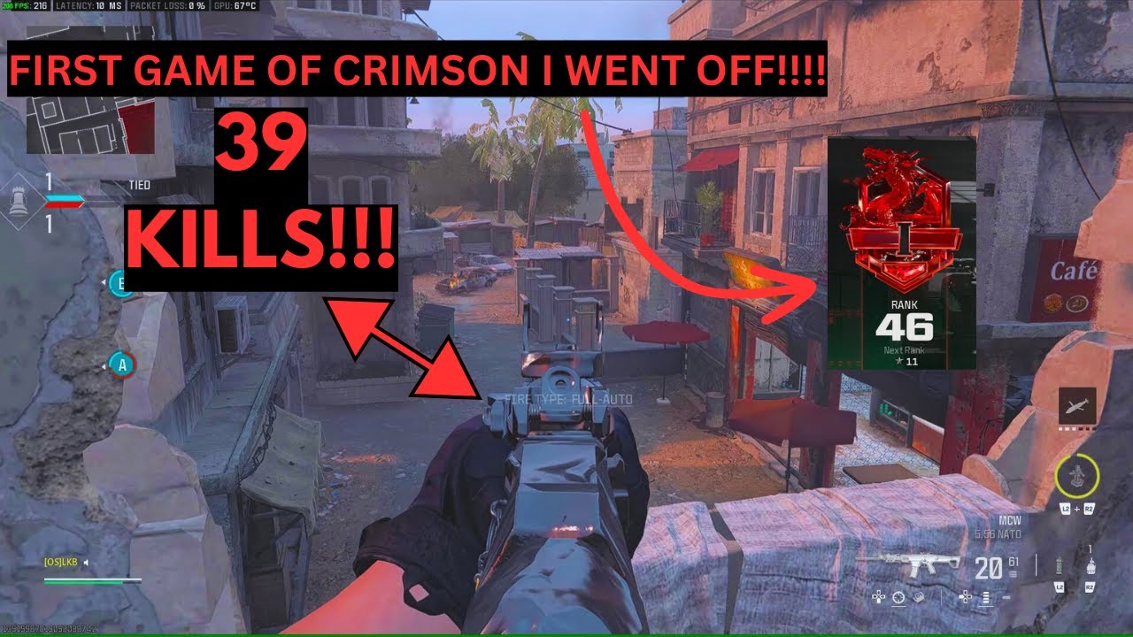 FIRST GAME IN CRIMSON IN SEASON 4!! (MW3 Multiplayer Ranked) - YouTube