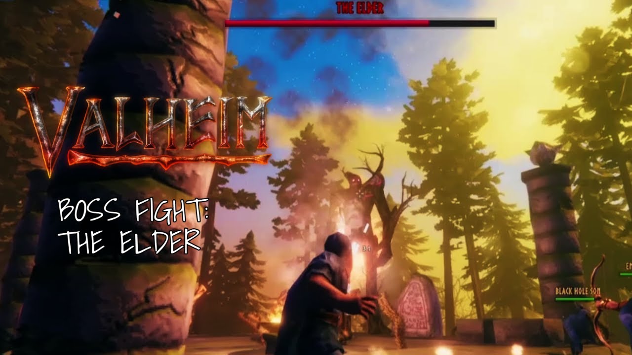 Valheim | Boss Fight: Elder - YouTube