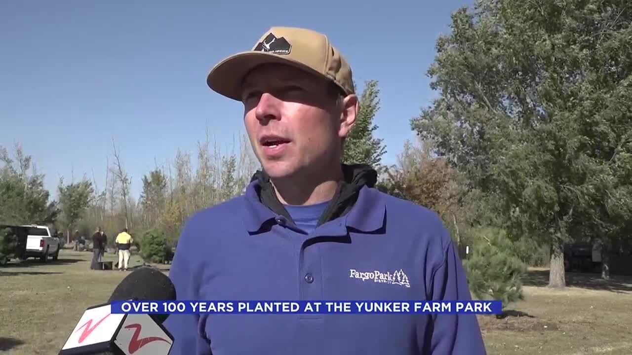 Yunker Farm Park tree Planting - YouTube