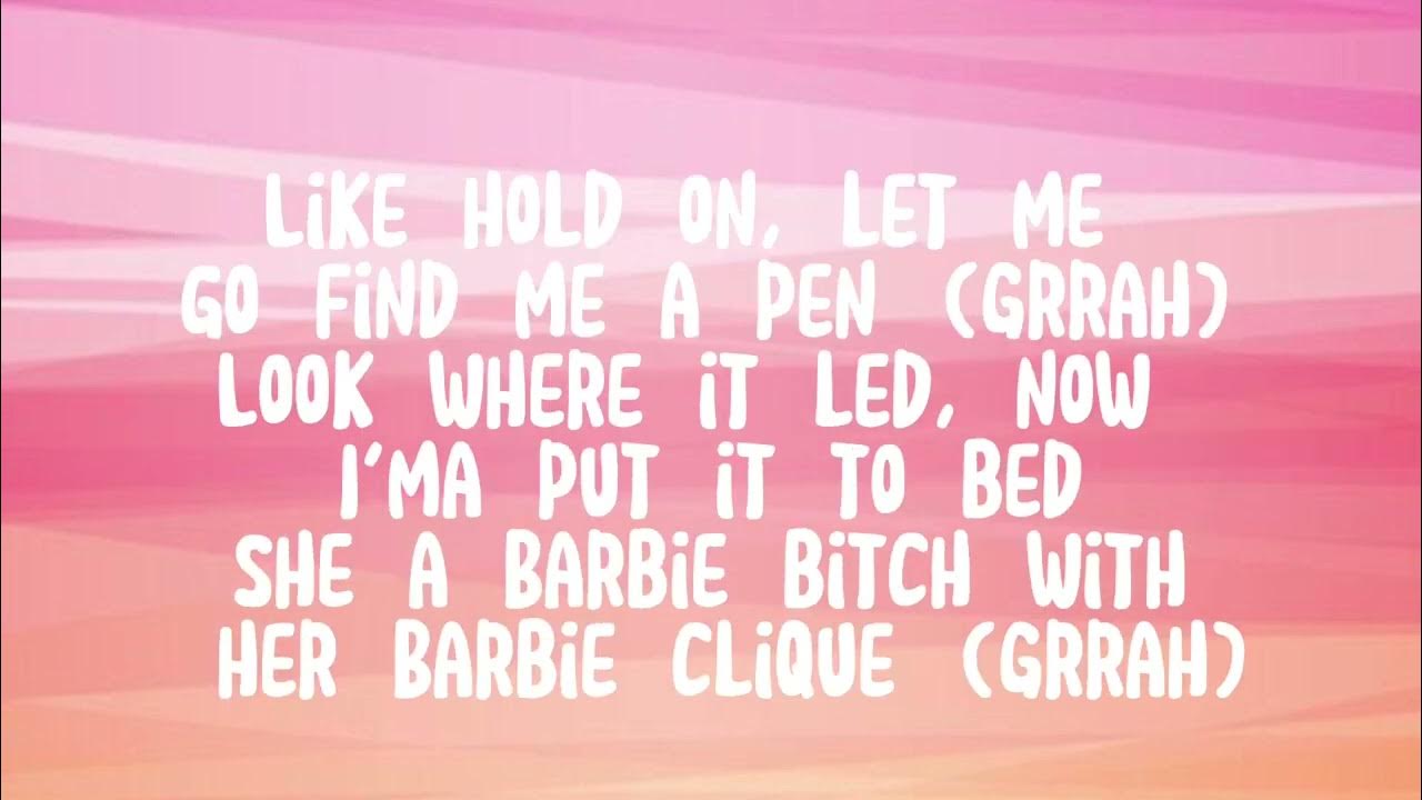 Nicki Minaj Ft Ice Spice Barbie Lyrics Youtube