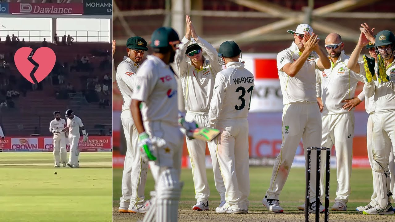 Babar Azam Gets OUT on 196, Australian players congratulate him on an ...
