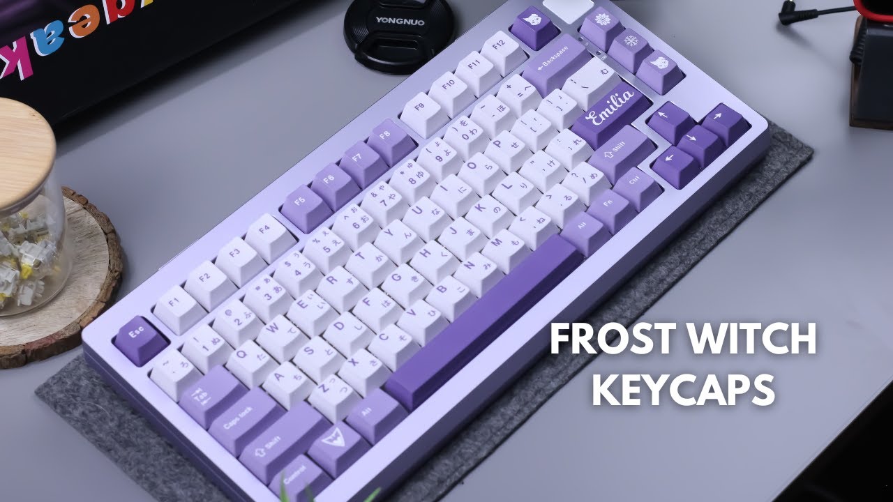 Frost Witch keycaps | Unboxing and soundtest 😍 - YouTube