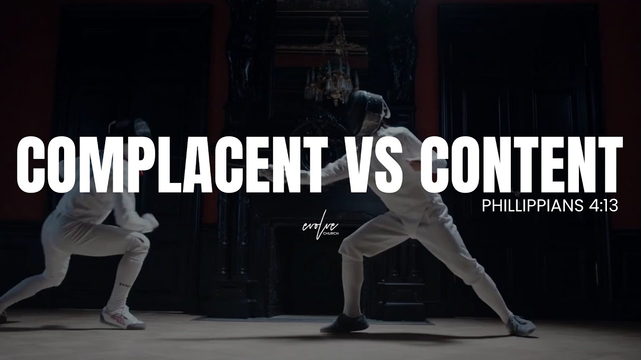 Evolve Church | Complacent vs Content | Pastor Kenneth Lock II - YouTube