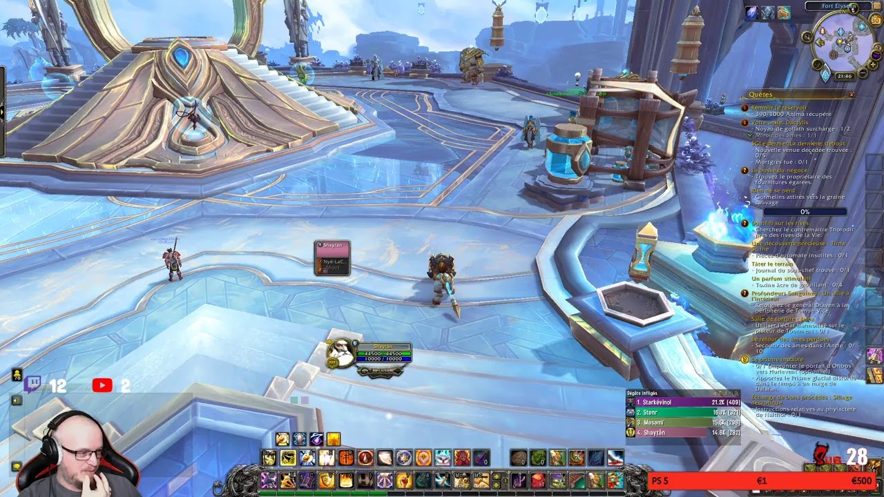 Comment bien jouer paladin protection - YouTube