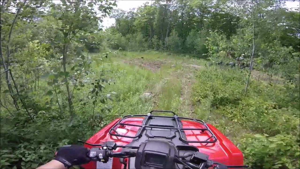 ATV Ride in Cloyne, Ontario (GoPro Cyclops Mount, Honda TRX420) - YouTube