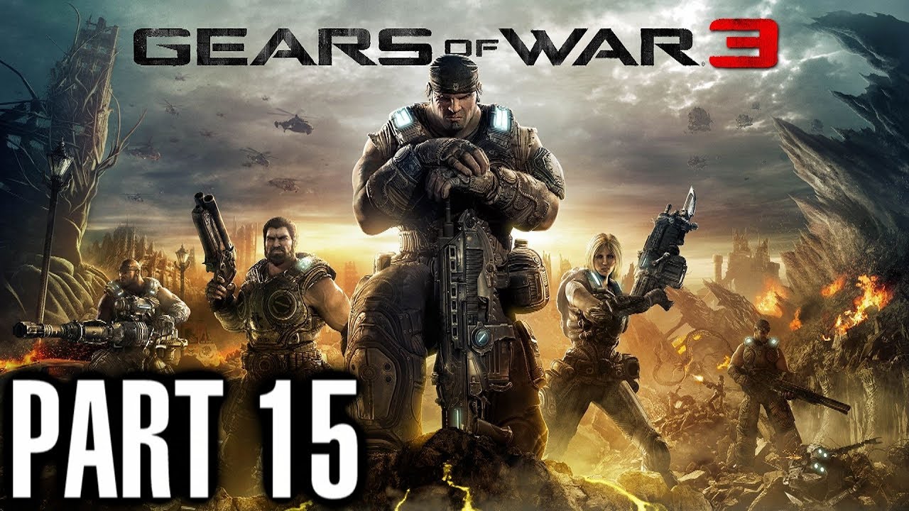 Gears of War 3 Walkthrough Part 15 - Act 2 Corpser Boss Battle - Xbox ...