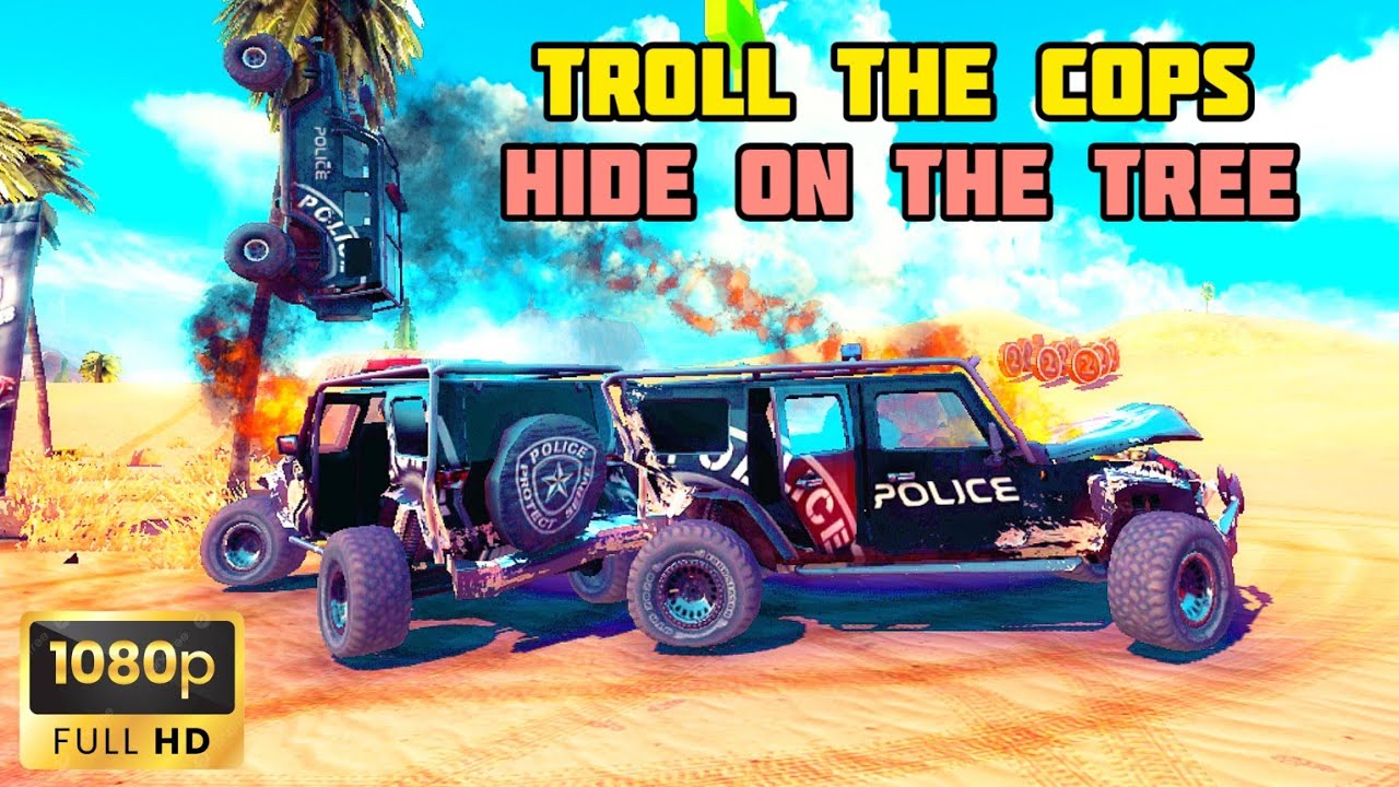 TROLLING COPS, HIDE ON THE TREE DURING POLICE CHASE | OFF THE ROAD HD ...