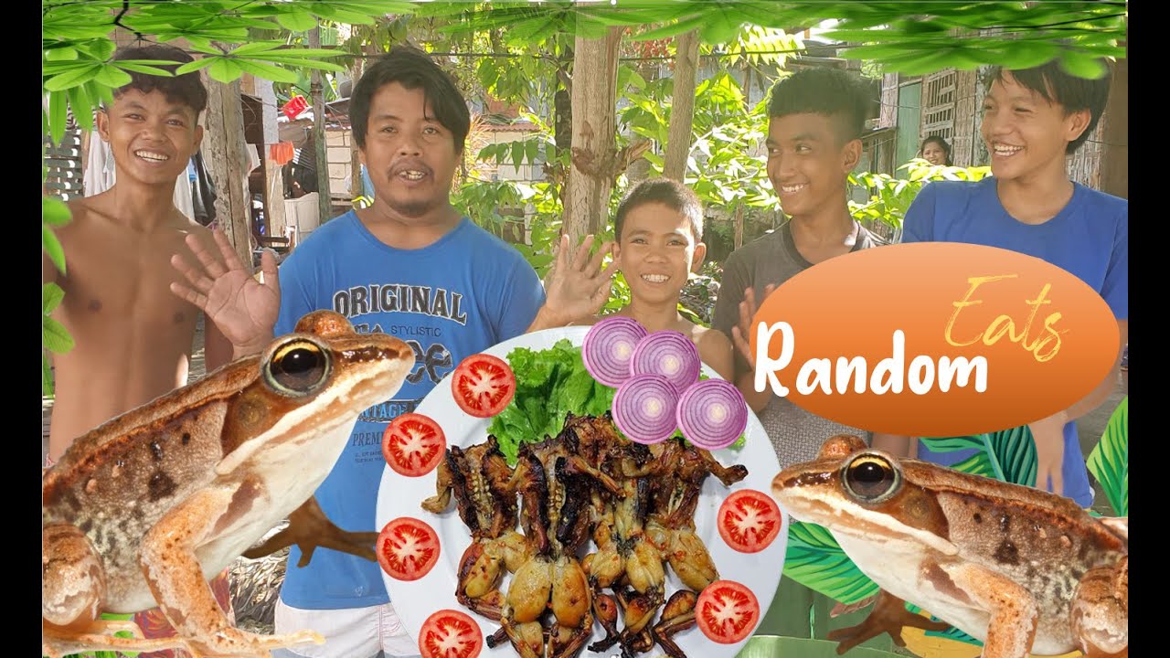 Yummy Froggy!!! Frog Adobo and Frog legs barbeque!!!! - YouTube