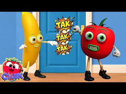 Tak Tak Kapı Çaldı! Domates Adam Geldi |Bebek ve Çocuk Şarkısı |Çilek TV #çizgifilm