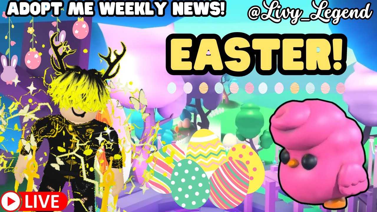 🔴NEW EASTER UPDATE PART 2!!! ||🏖️Exploring The BEACH!🧡|| Adopt Me ...