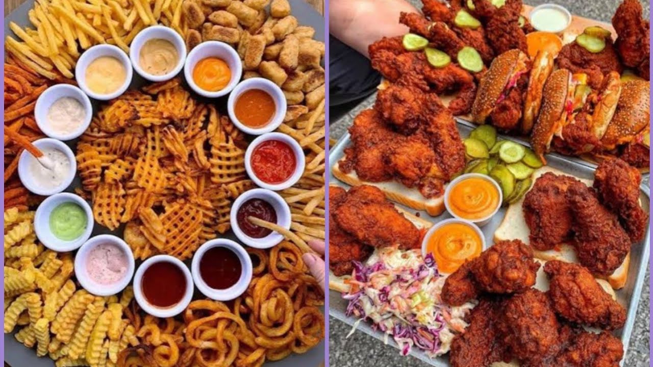 SATISFYING DIFFERENT TYPES OF STREET FOOD MAKING, FOOD COMPILATION ...