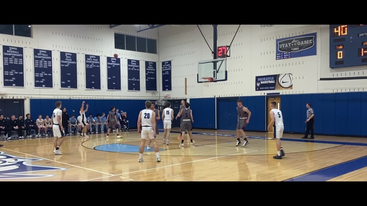 Moravia's Kyler Proper - deep 3-pointer - YouTube