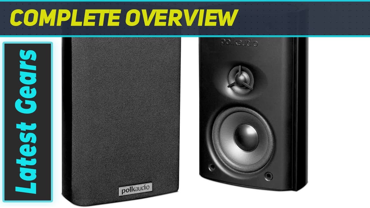 Immersive Audio in a Compact Package - Polk Audio RM7 Satellite Speaker ...