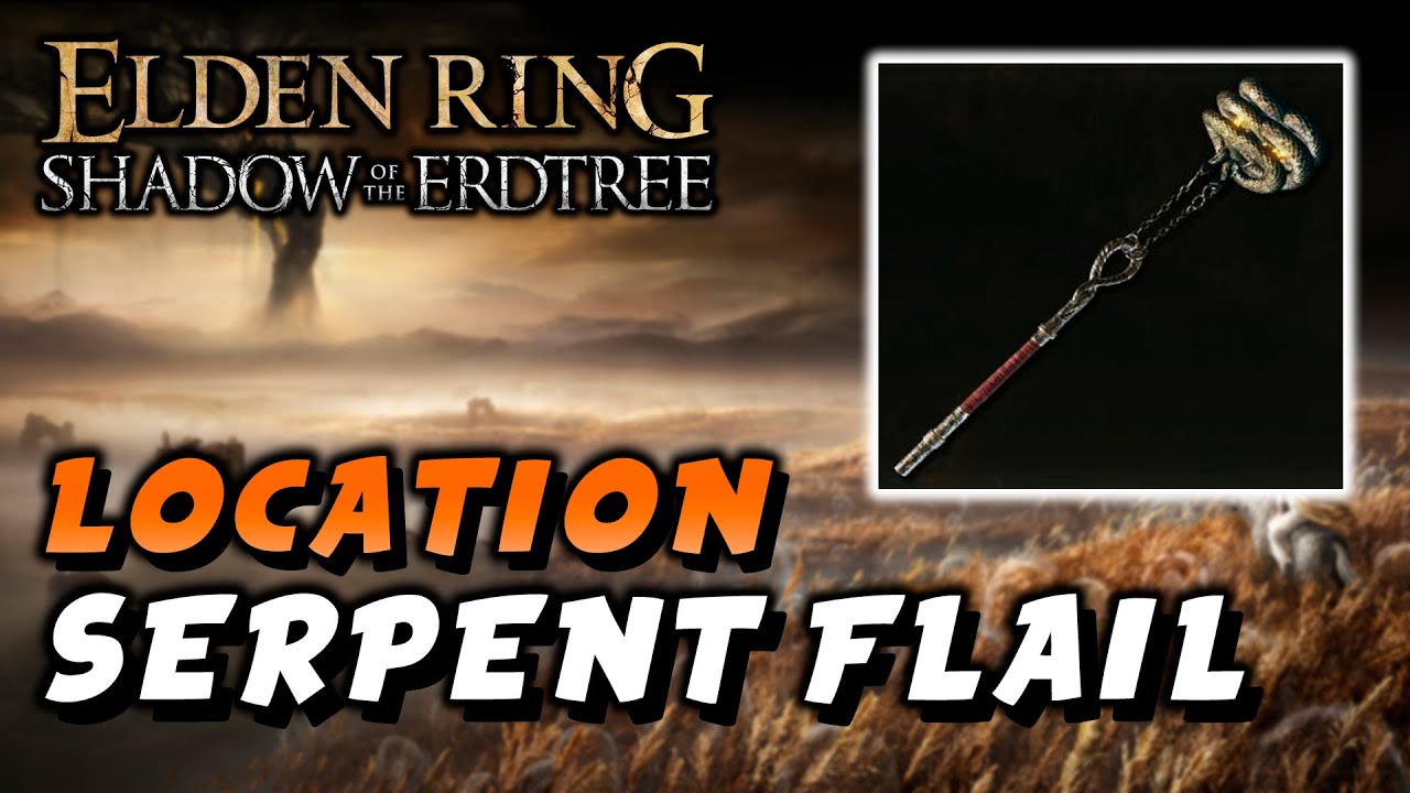 Elden Ring - Serpent Flail Location (Flail) (Shadow Of The Erdtree DLC) - YouTube