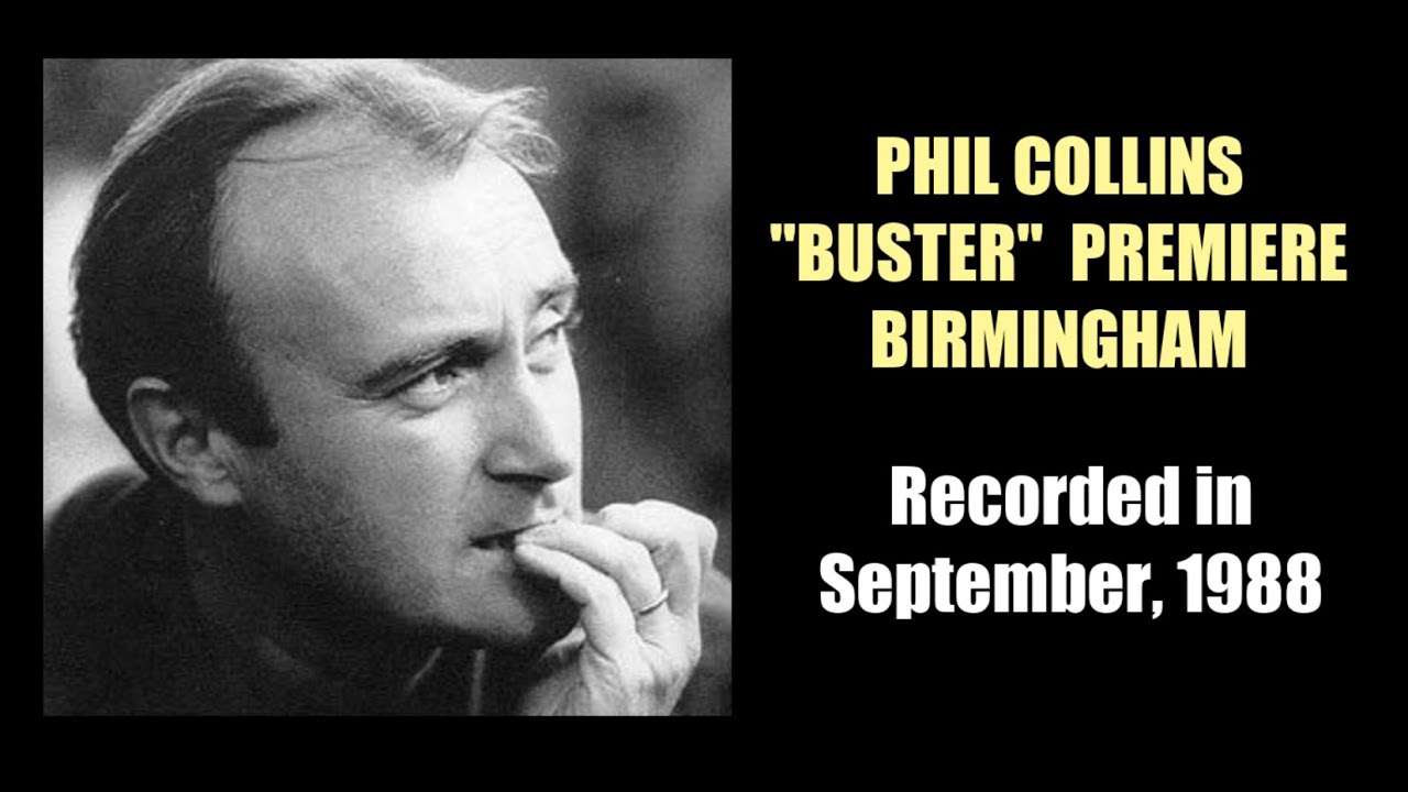 INTERVIEW WITH PHIL COLLINS AT THE MIDLANDS PREMIERE OF "BUSTER" AT ...