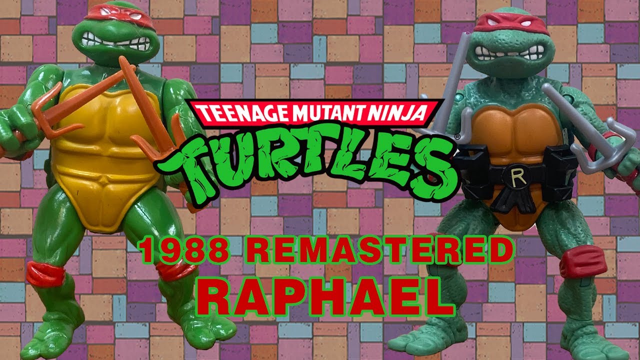 Raphael - 1988 Remastered - Teenage Mutant Ninja Turtles - Unboxing ...