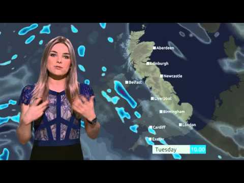 Monday weather: Bright end of the day for eastern England
