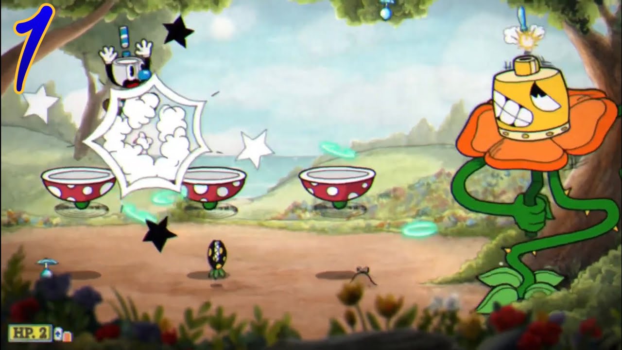 Cuphead [1] | I PRESSED THE PARRY BUTTON! - YouTube