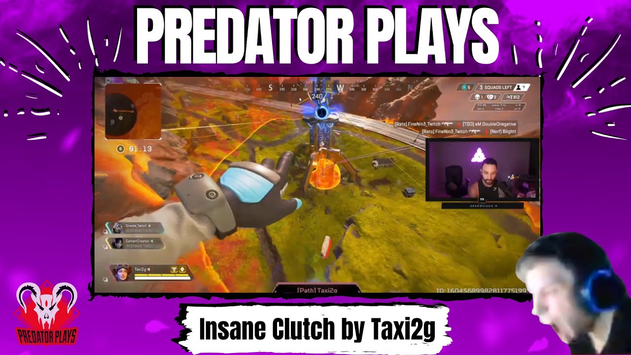 Taxi2g Clutches Insane Tournament Endgame! | Predator Plays Ep. #4 ...