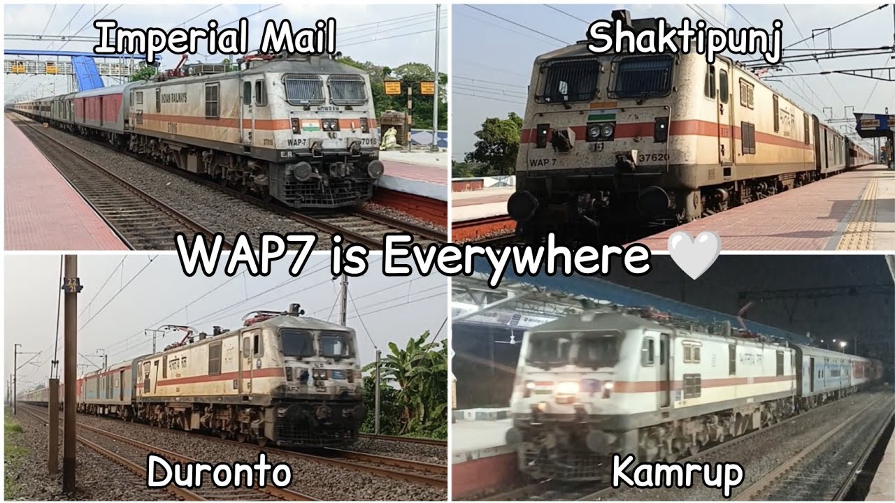 Shaktipunj with BGKD WAP7 + Duronto + Kamrup and 10 More 👀 | ER | # ...