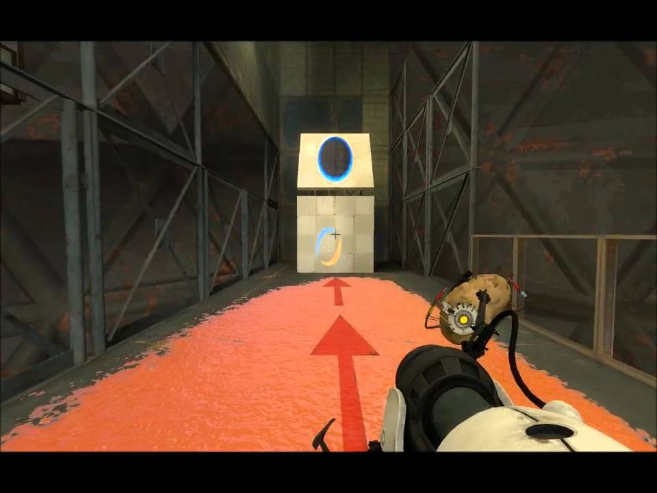 Portal 2 - Chapter 7 Level 2 Solution - YouTube