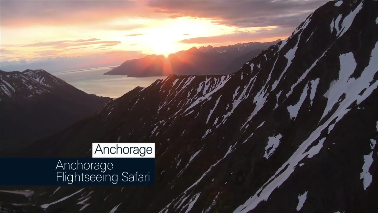 Anchorage Flightseeing Safari - Holland America Line - YouTube