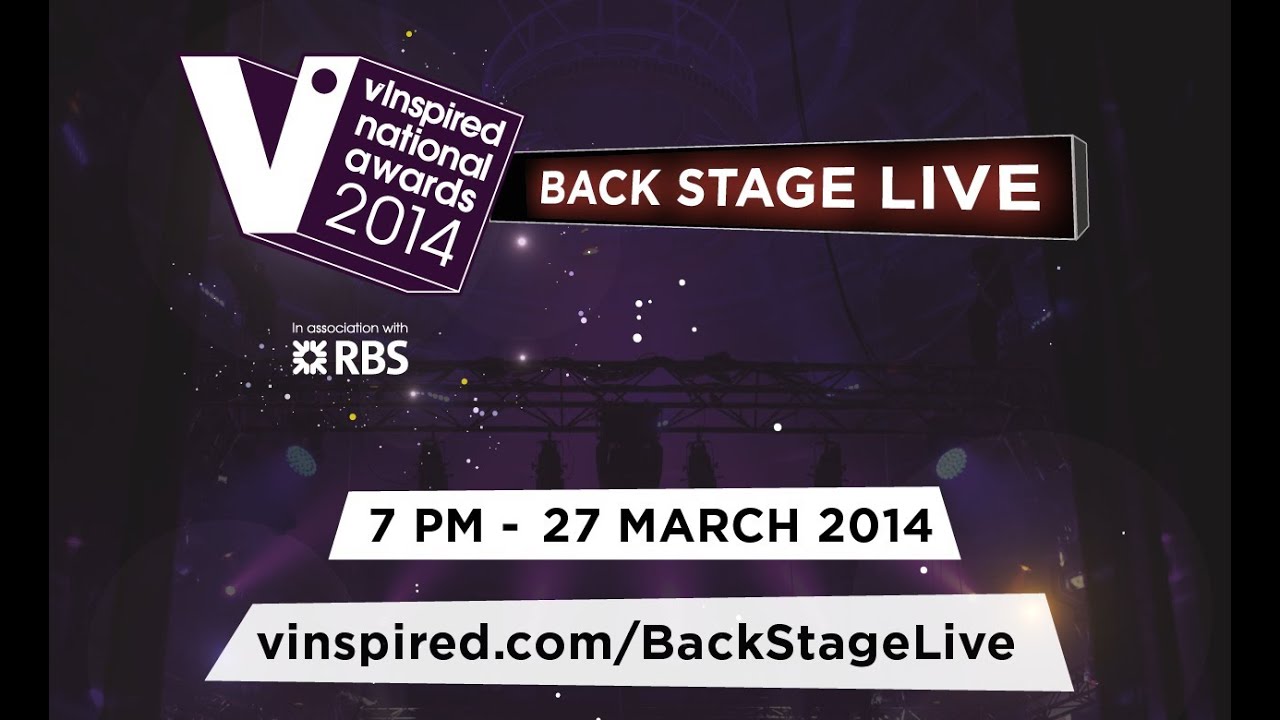 vInspired National Awards - Back Stage Live - YouTube
