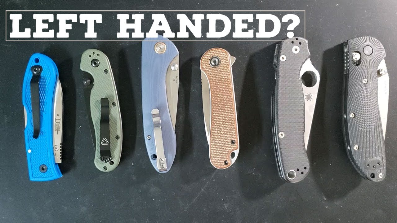 Being Left Handed and Getting Into Knives. Some early observations ...