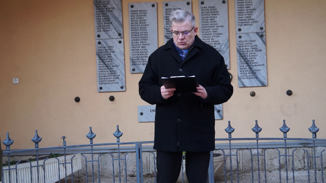 Herman Antal megemlékezése a doni áttörés évfordulóján - YouTube