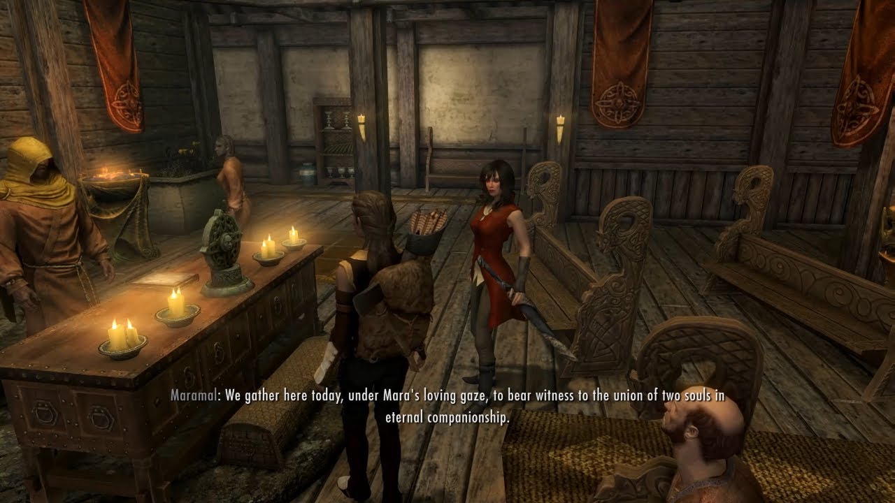 Marry Me Serana Mod (also SDA mod) - Skyrim, The Elder Scrolls V - YouTube