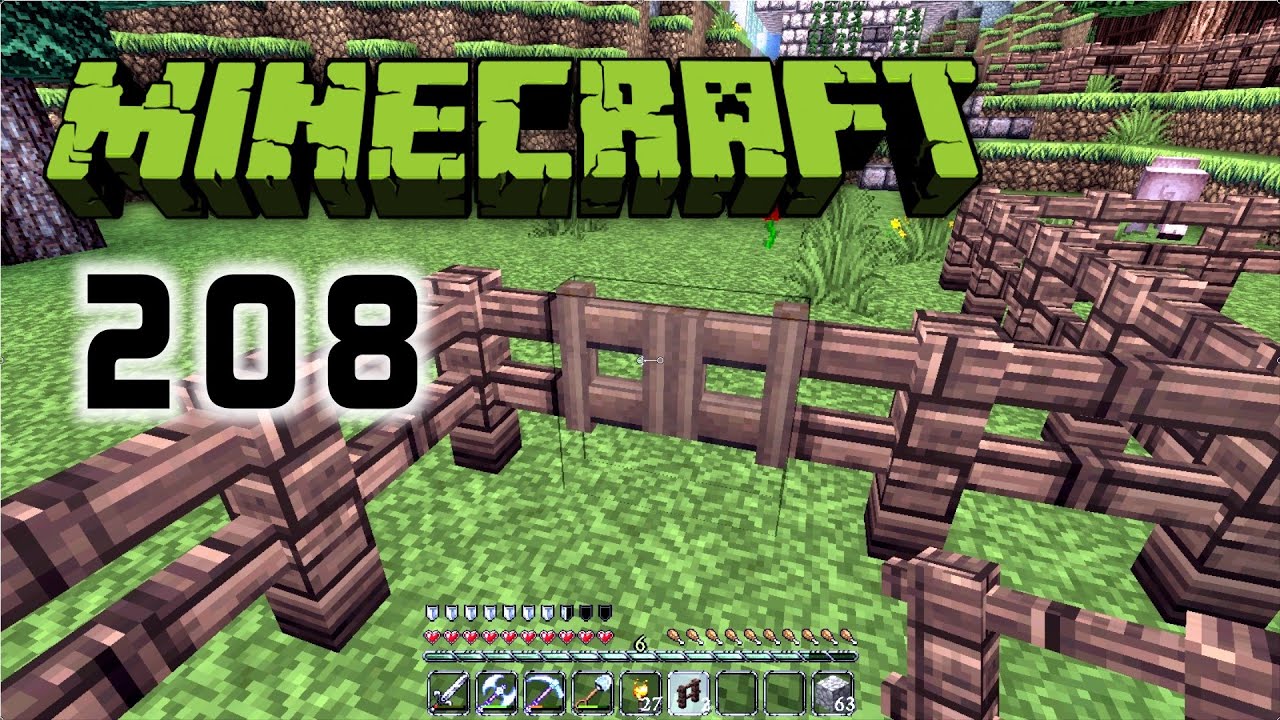 Minecraft #208 Let‘s Play [deutsch] [HD] – Hühnergehege - YouTube