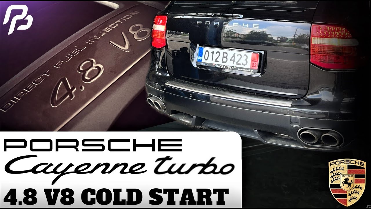 Porsche CAYENNE 957 TURBO | 4.8L V8 COLD START | REVVING UP - YouTube