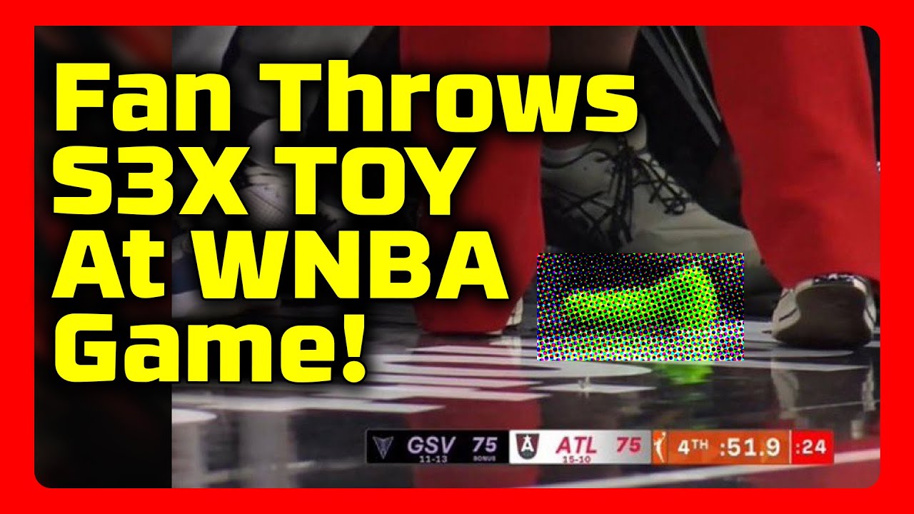 The Craziest Thing Ever Thrown At A WNBA Game! - YouTube