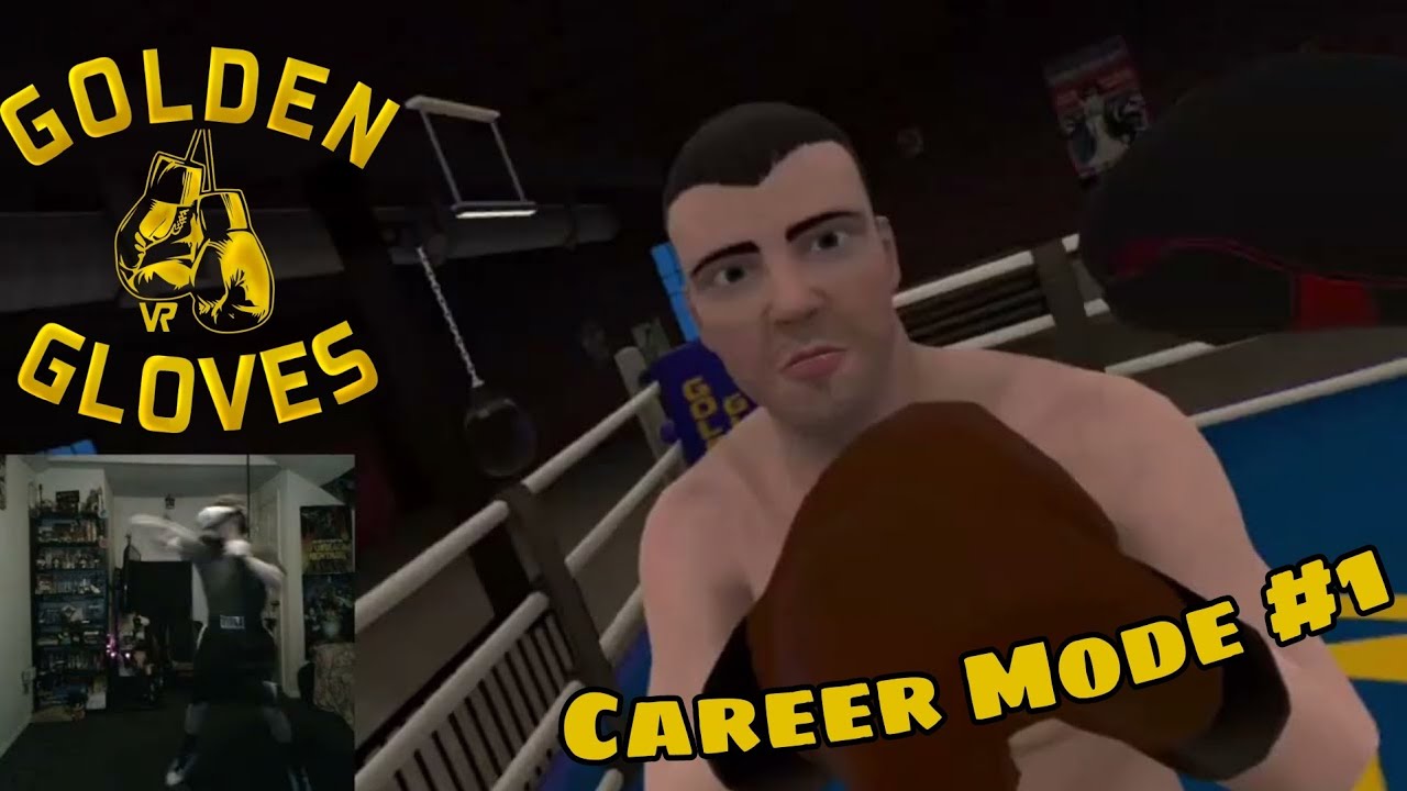Golden Gloves VR career mode #1 Vs. Franky "The Beast" Bennett ...