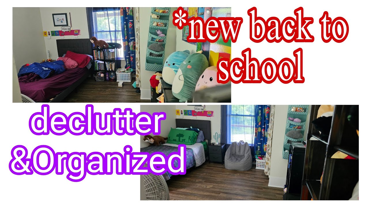 *NEW* BACK TO SCHOOL CLEAN DECLUTTER & ORGANIZED WITH ME/GETTING MY ...