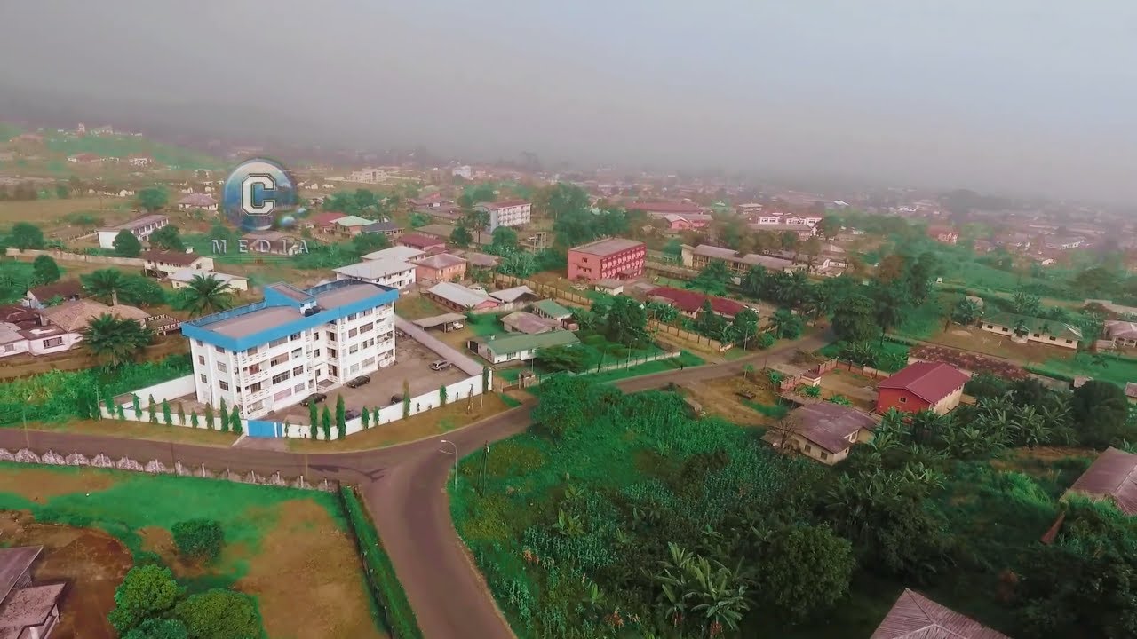 Free Drone Shot of Federal Quarter Buea | Areal view of Buea S.W.R. of ...