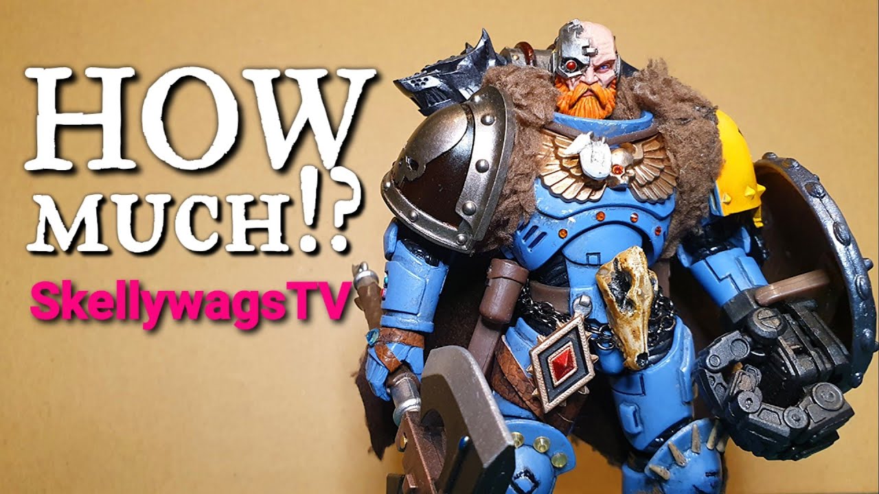 Custom Joytoy Warhammer Space Wolves action figure - YouTube