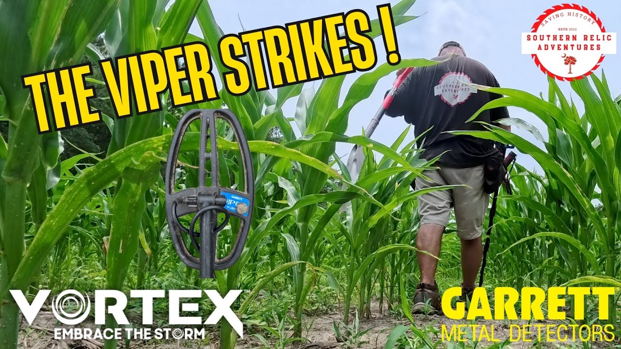 Garrett Vortex Viper Coil - The Viper Strikes on a 1800’s Site ! - YouTube