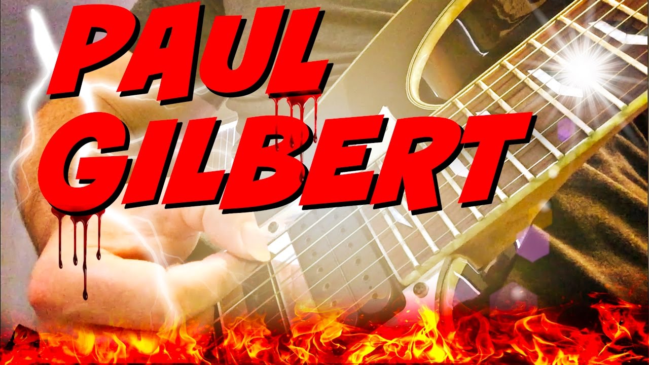 Paul Gilbert Exercise | Alternate Picking Powerhouse Guitar Lesson ...