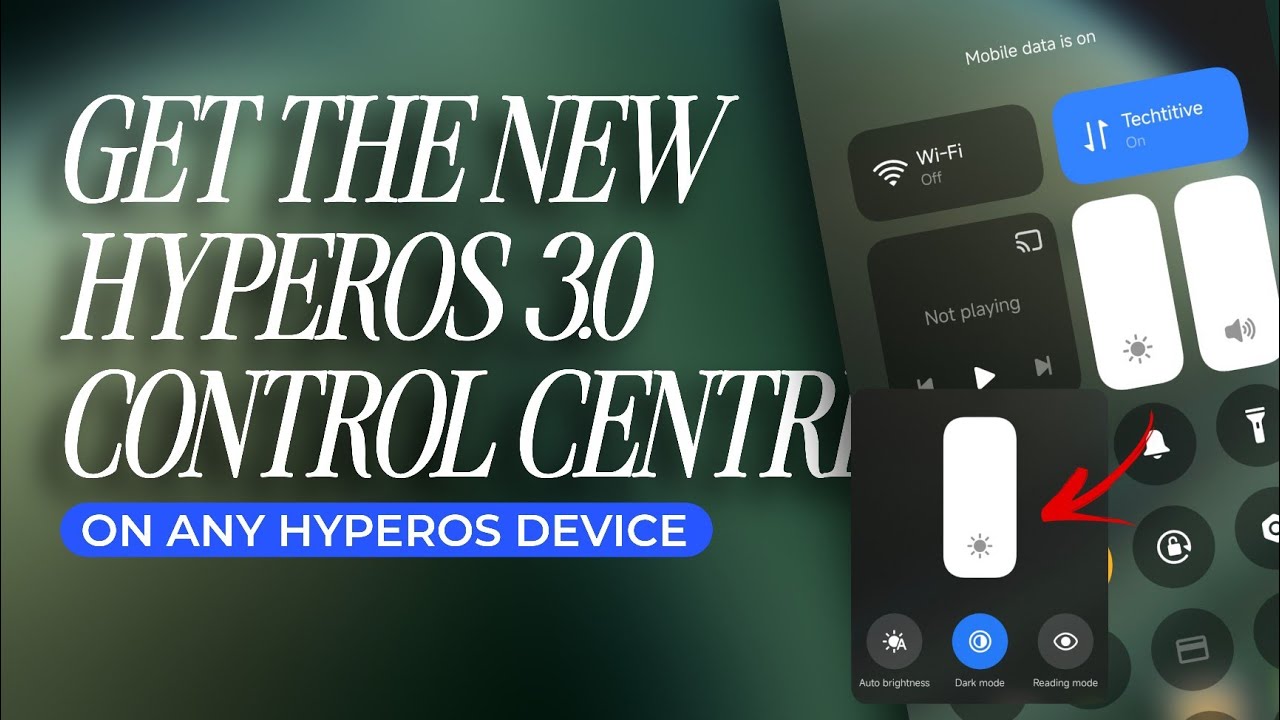 Install New HyperOS 3.0 Control Center - On any HyperOS Devices (Xiaomi ...