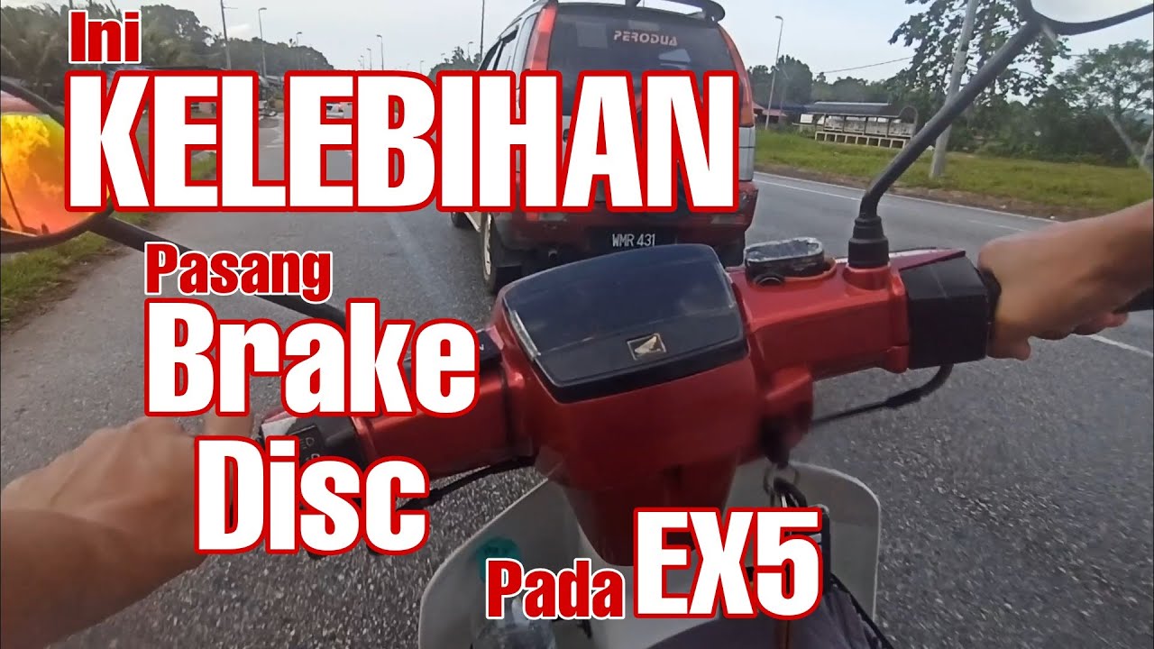 Kelebihan Pasang Brake Disc | Honda EX5@Astrea Prima@Super Dream - YouTube