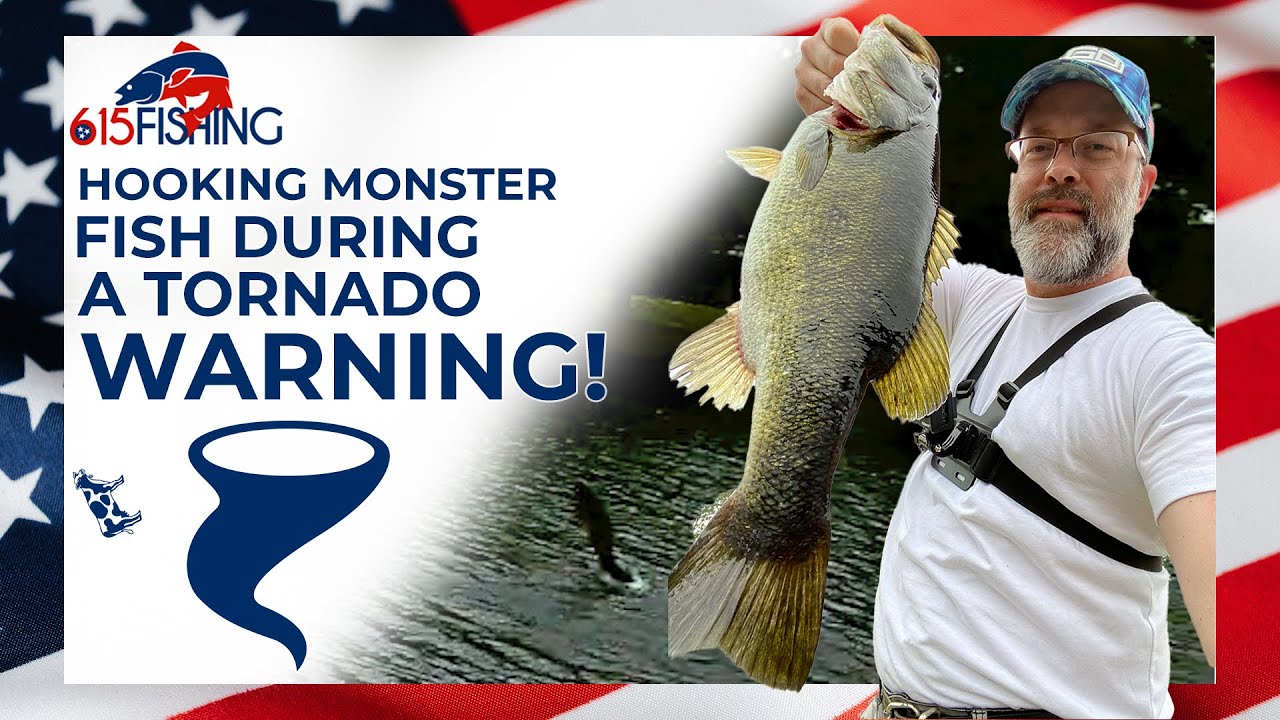 I CAN'T BELIEVE I HOOKED THIS MONSTER FISH DURING A TORNADO WARNING ...